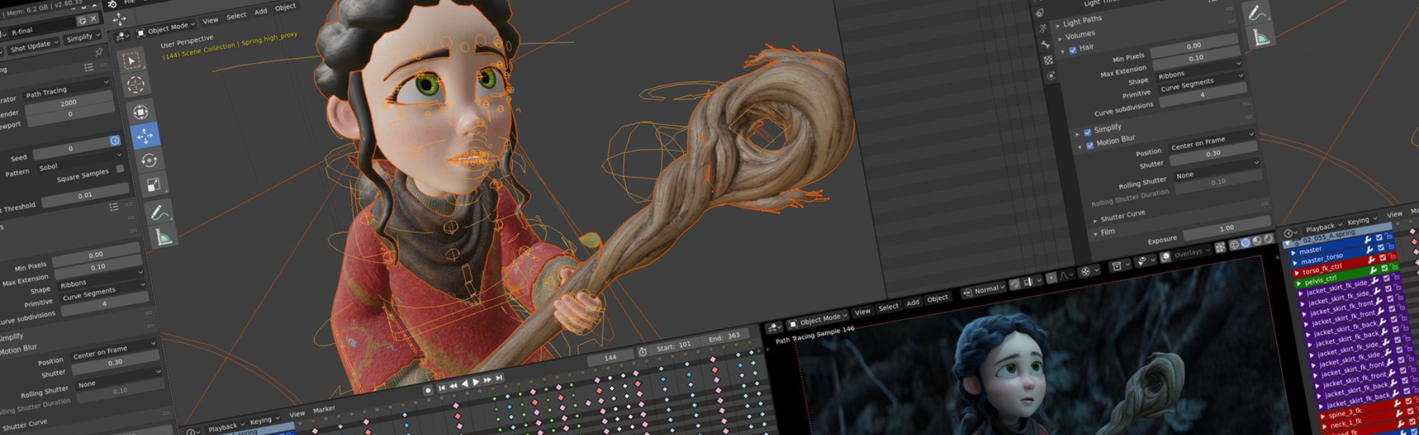 Character Animation - Blender Studio