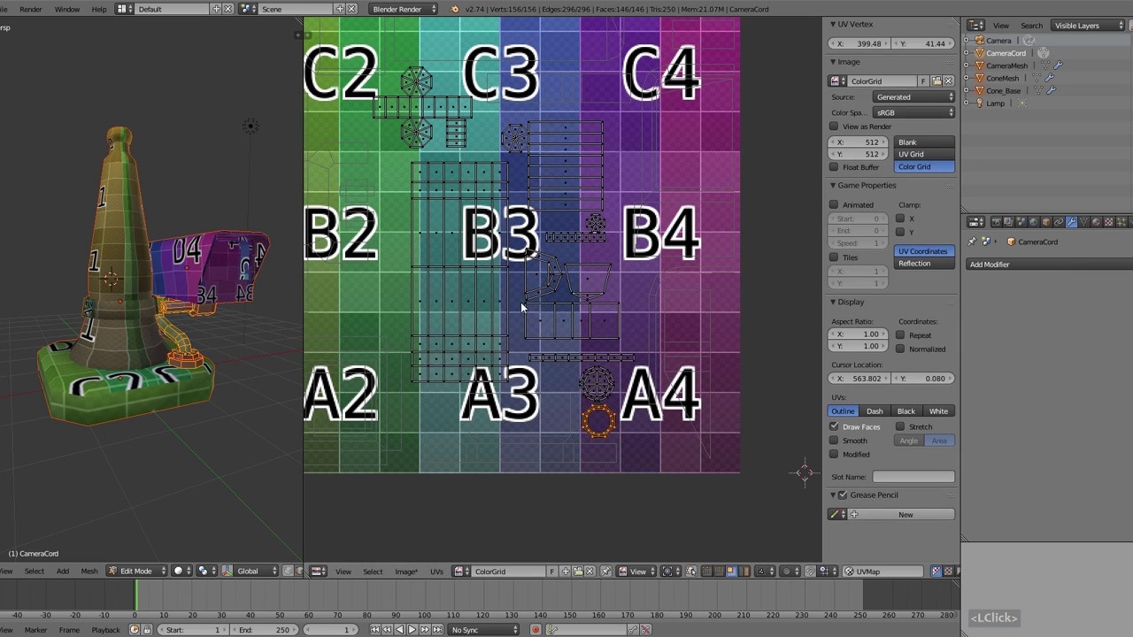 Chapter 06 - UV Final Layout - Game Asset Creation - Blender Studio