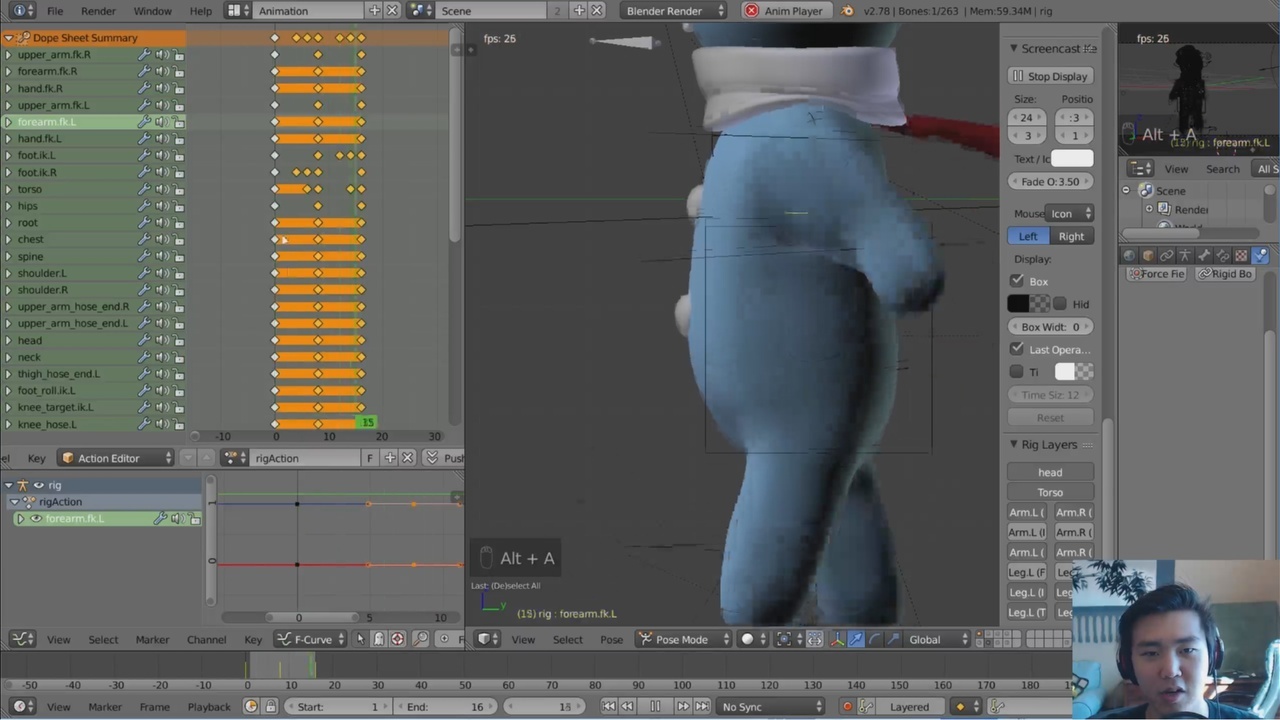 Walk Cycle P.2 - Toon Character Workflow - Blender Studio