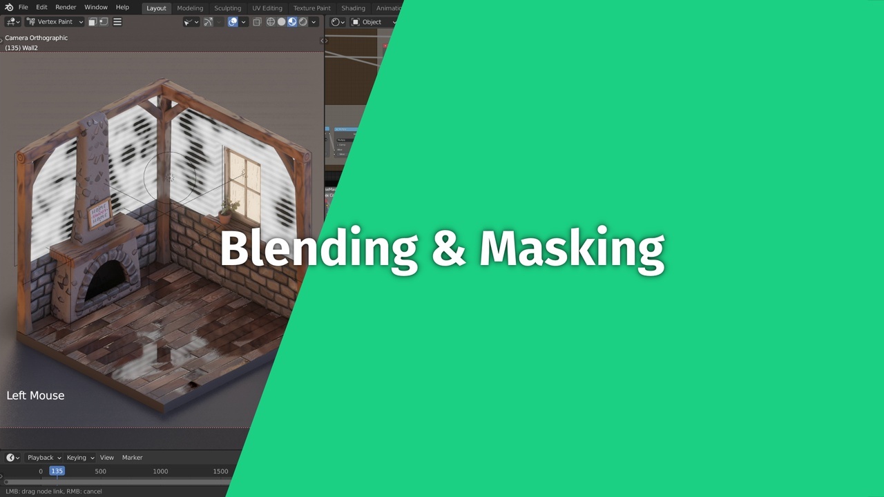 Blending & Masking - Procedural Shading: Fundamentals and Beyond - Blender Studio