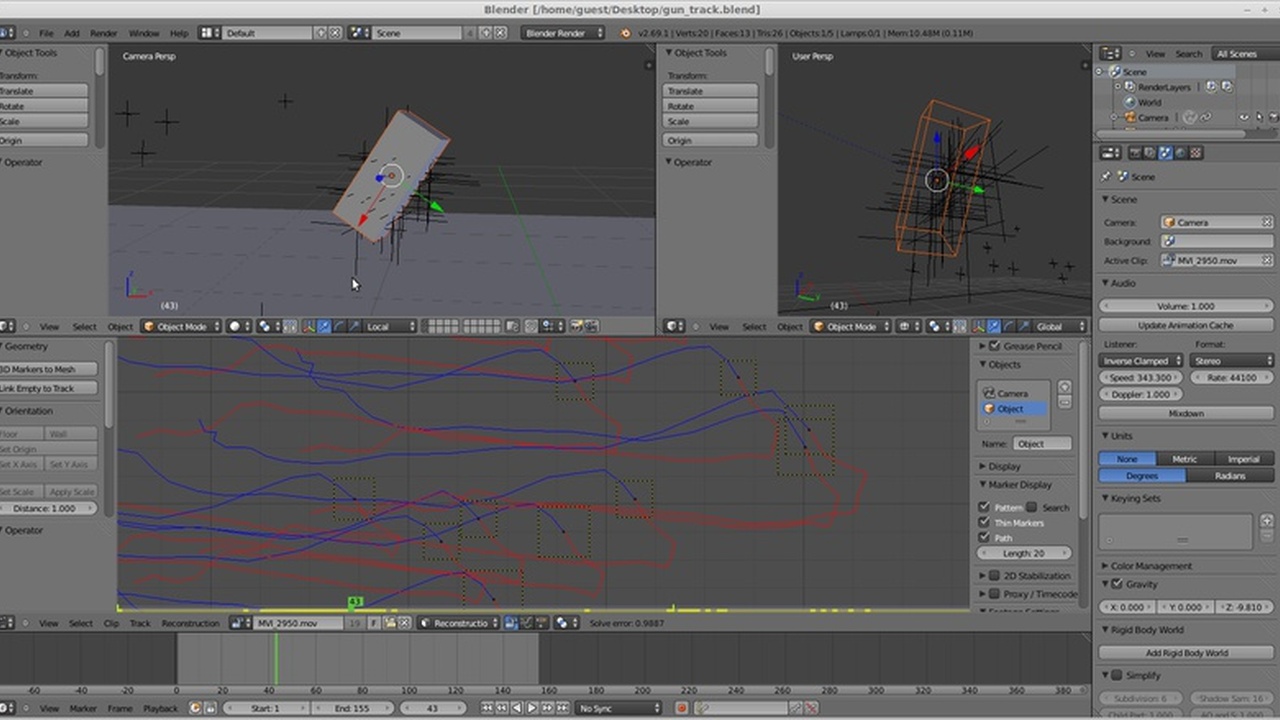 Object Tracking - Blender VFX Workflow pt. 1 - Blender Studio