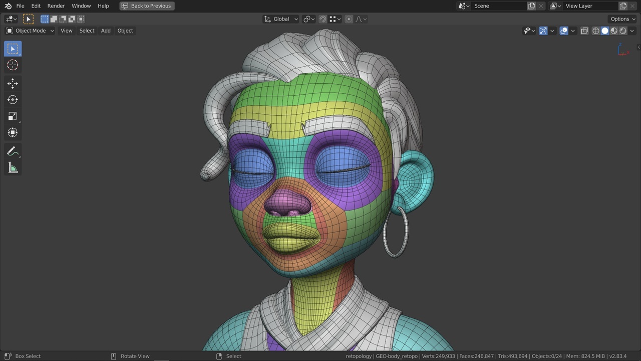Retopology Introduction - Stylized Character Workflow - Blender Studio