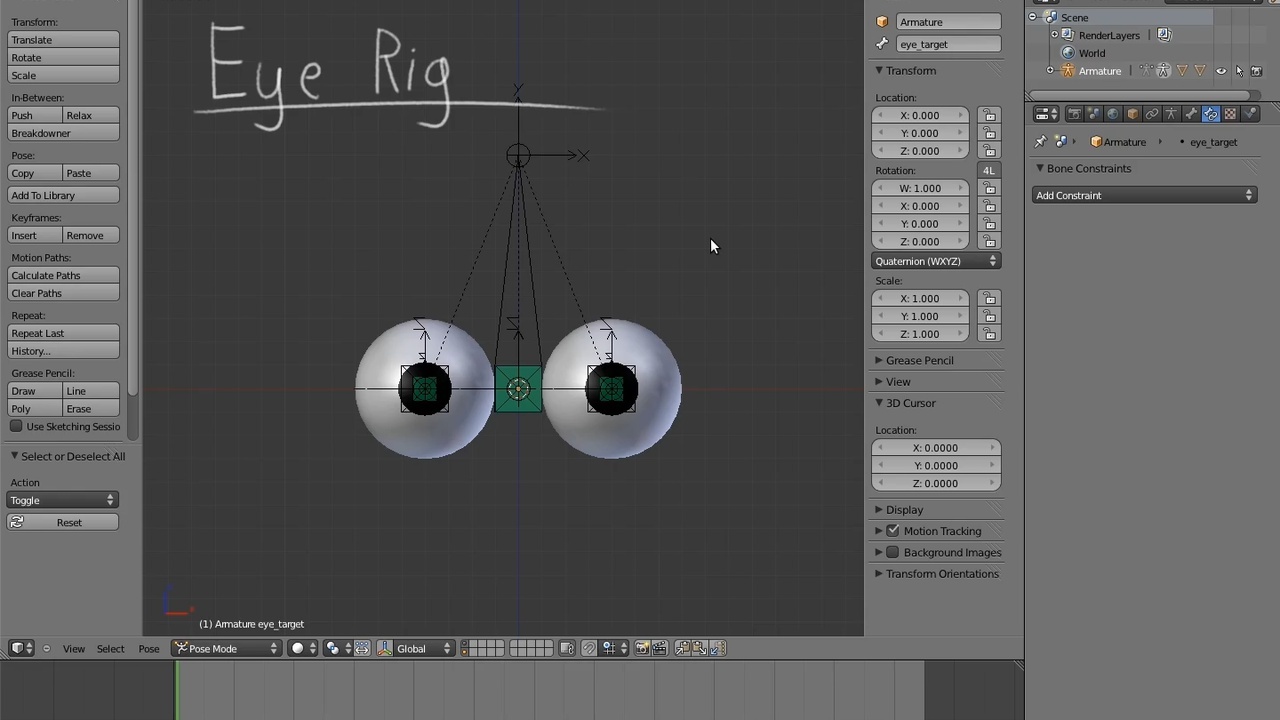 05 Eye Rig - Introduction to Rigging - Blender Studio
