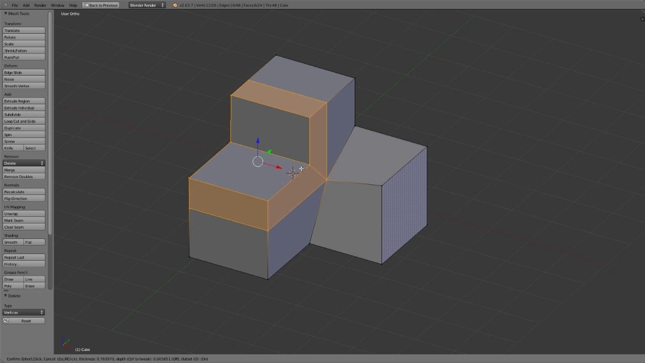 Extrude and Inset - From Maya and Max to Blender - Blender Studio