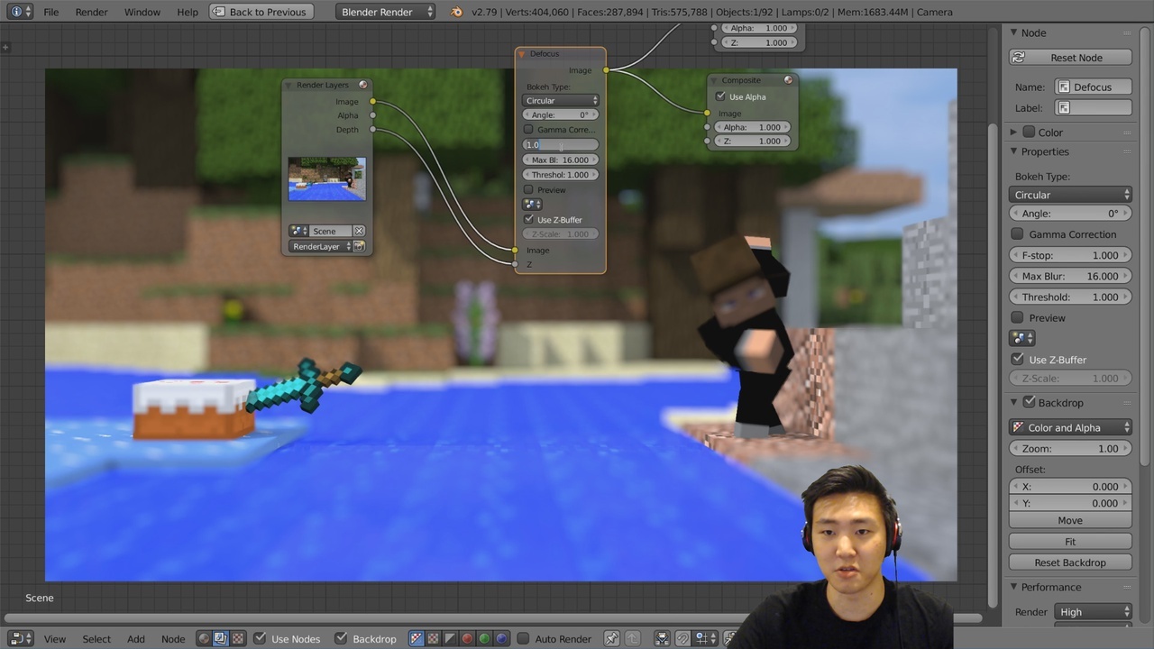 04 - Rendering in Blender Render - Minecraft Animation Workshop - Blender Studio
