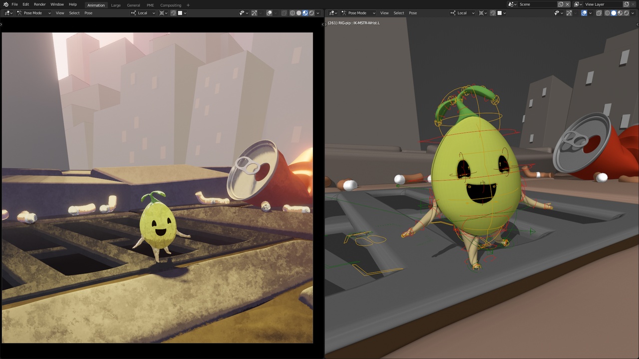 Pip - Character Rig - Blender Studio