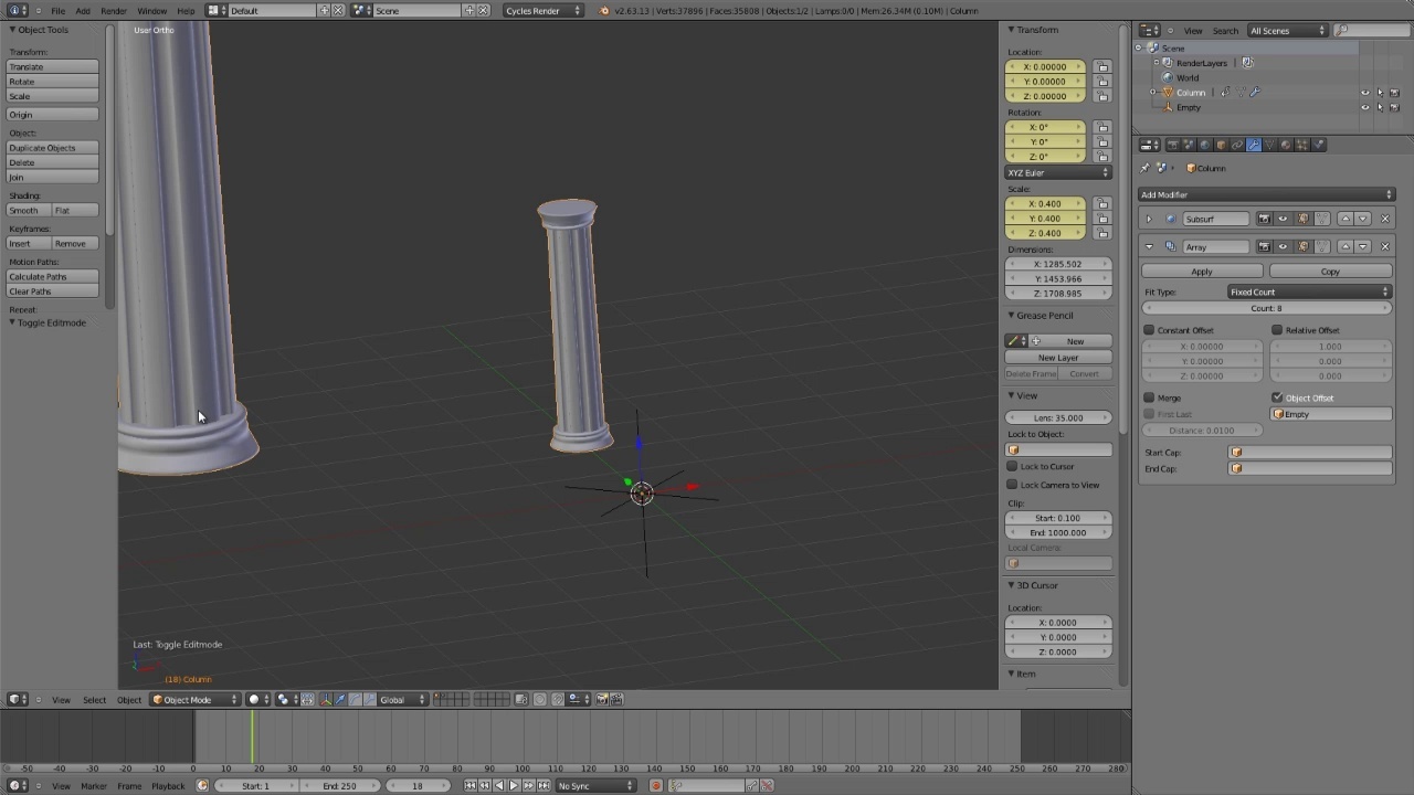 Bad Scaling - From Maya and Max to Blender - Blender Studio