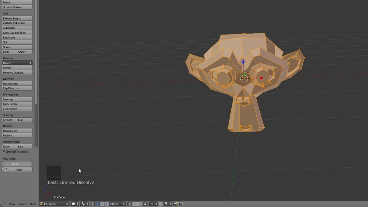 Delete and Dissolve - From Maya and Max to Blender - Blender Studio