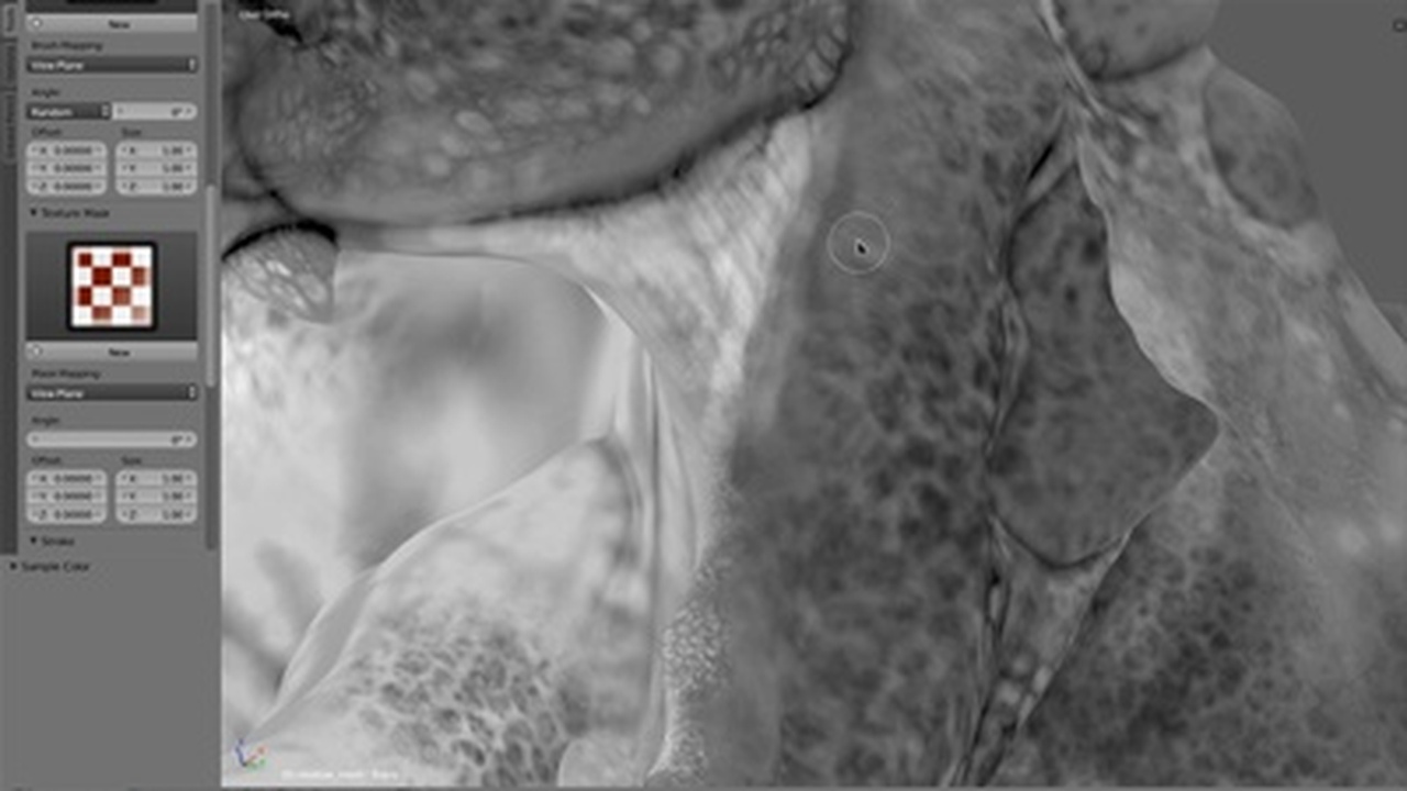 Specular Map - Creature Factory 2 - Blender Studio