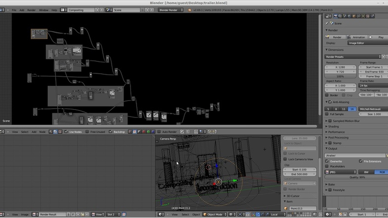 Trailer - Blender VFX Workflow pt. 1 - Blender Studio