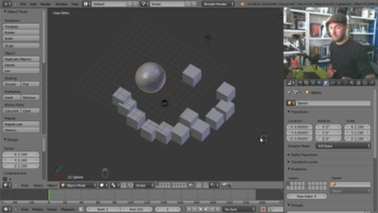 02 - Manipulating Objects - Blender for 3D Printing - Blender Studio