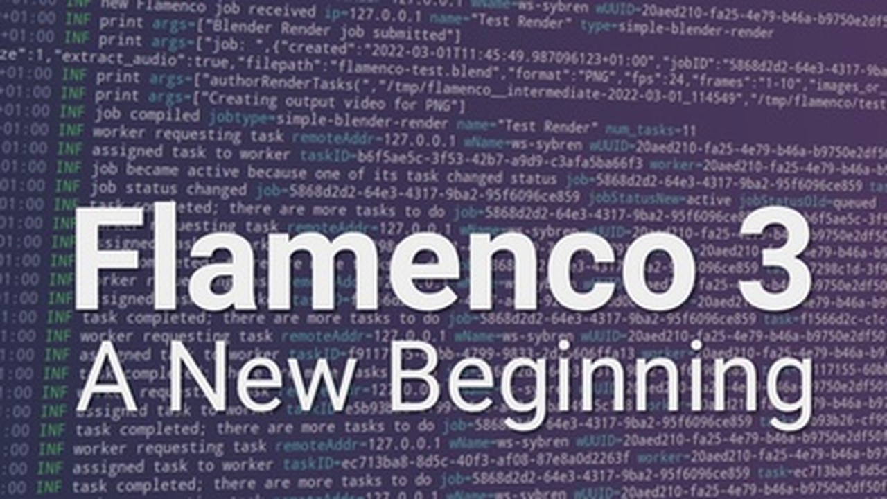 Flamenco 3: A New Beginning – Blog — Blender Studio