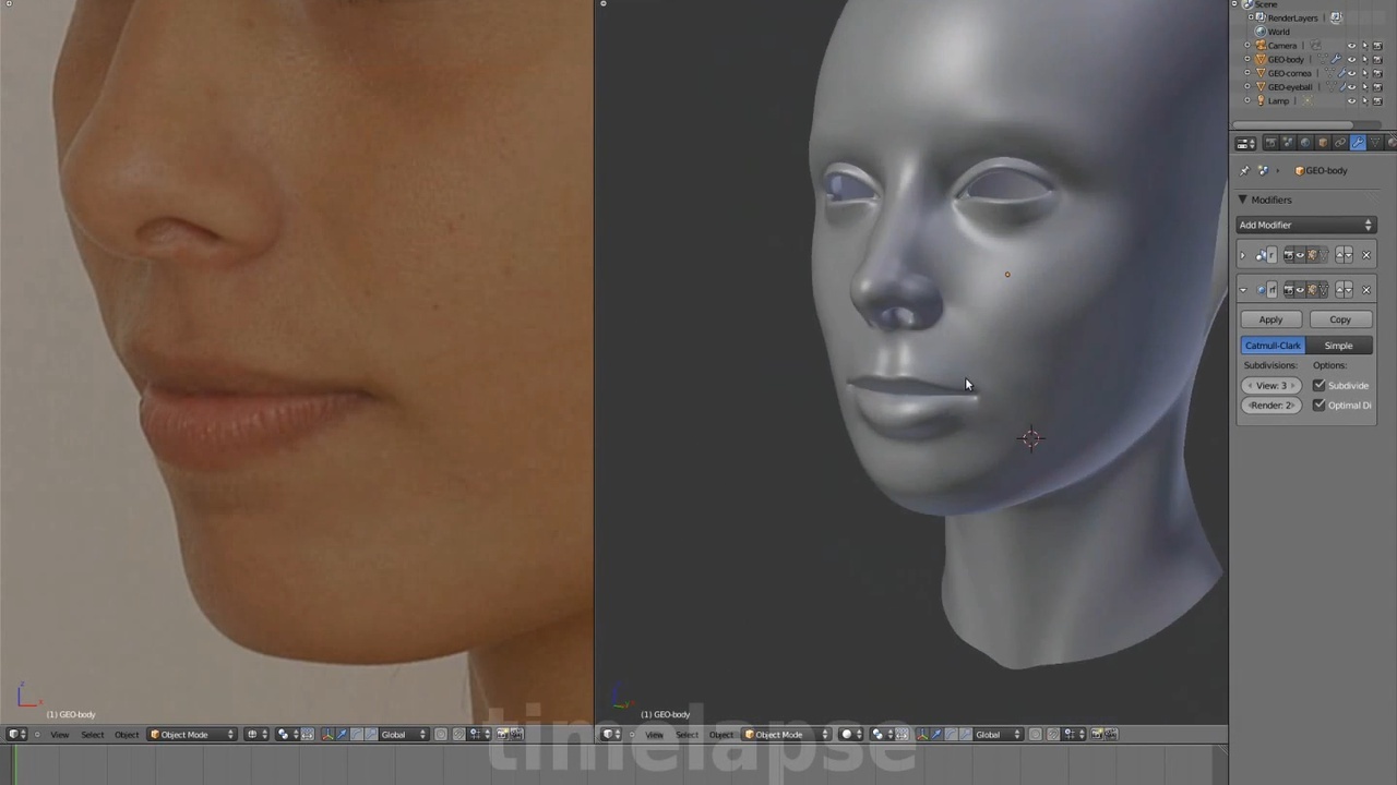 12 - Shaping - Learn Character Modeling - Blender Studio