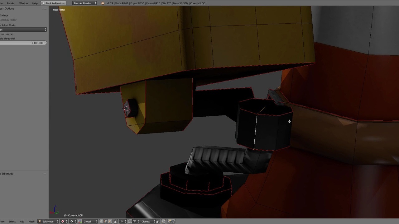Chapter 03 - LOD Creation - Game Asset Creation - Blender Studio