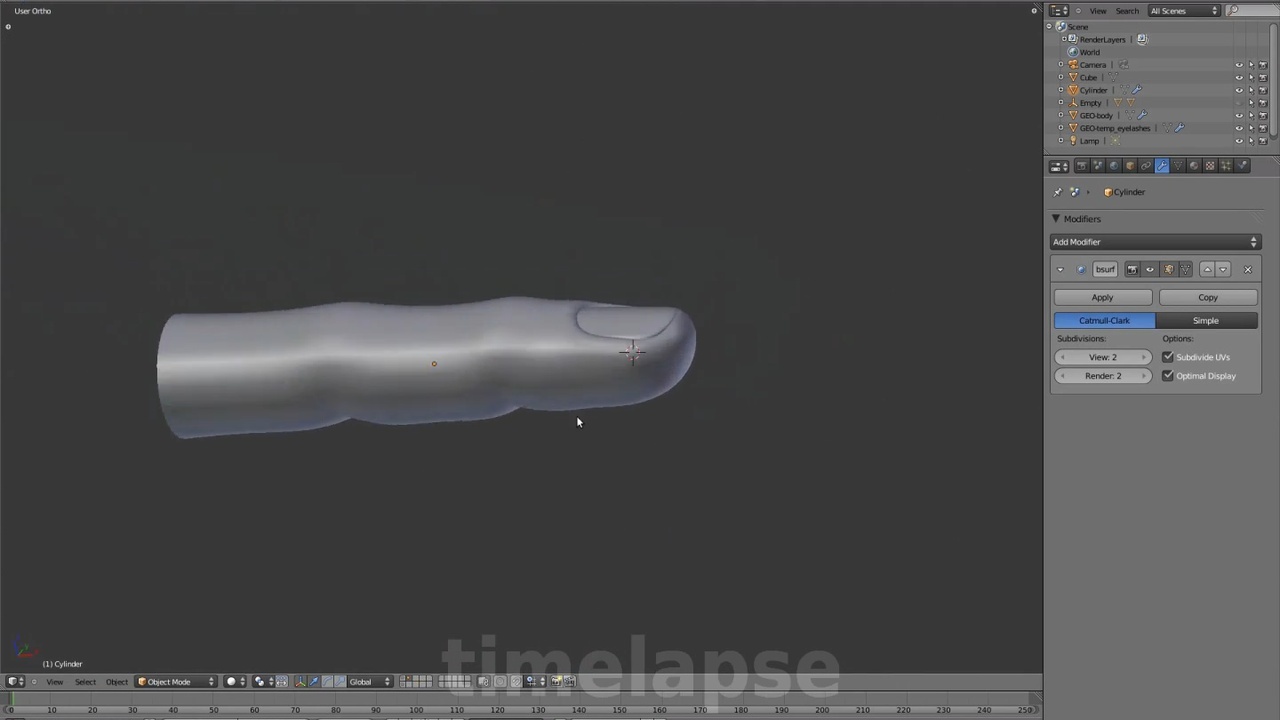 06 - Fingers - Learn Character Modeling - Blender Studio