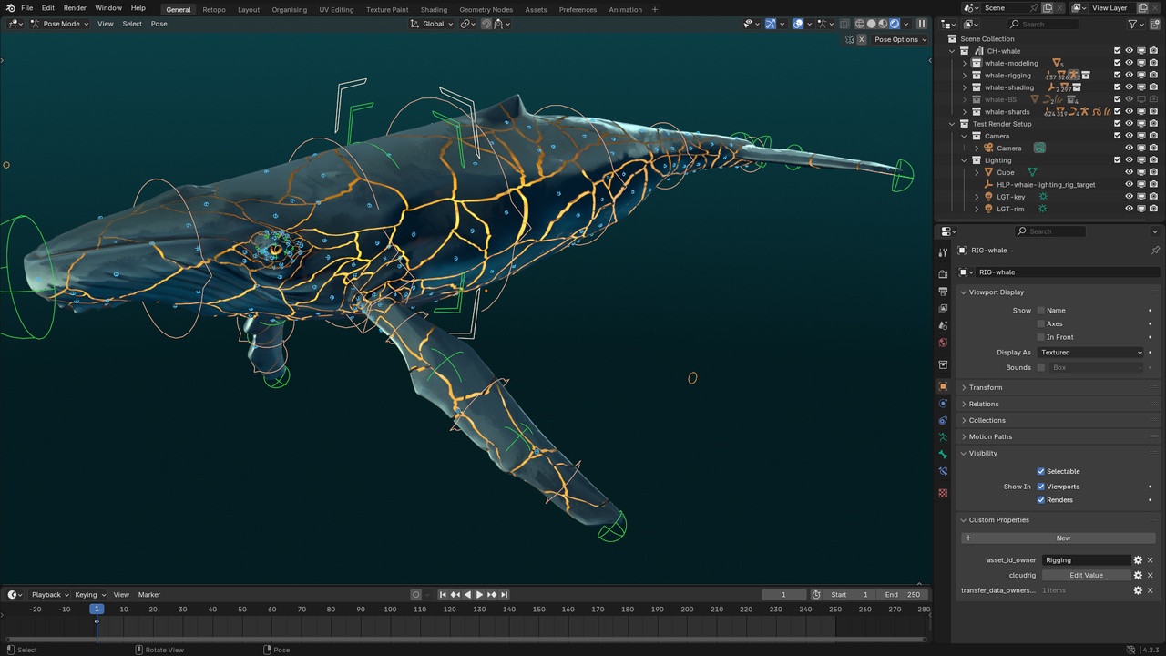 Whale - Character Rig - Blender Studio