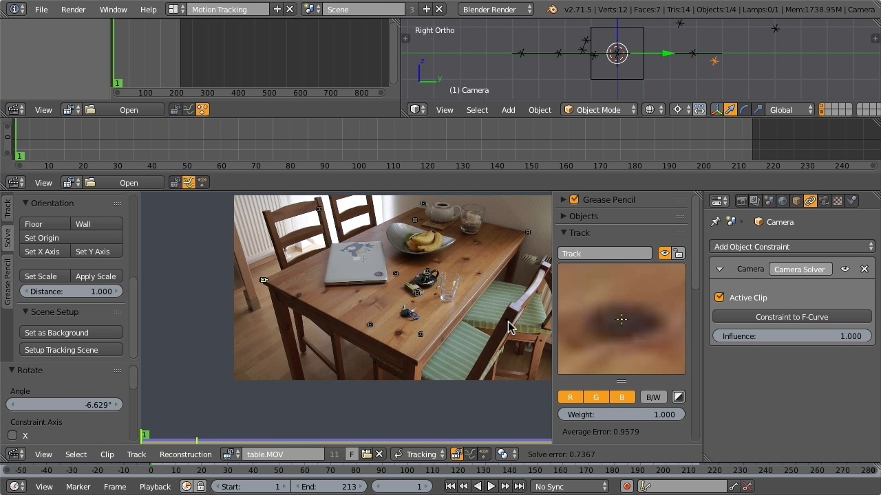 Tracking a Sequence - Blender VFX Workflow pt. 2 - Blender Studio