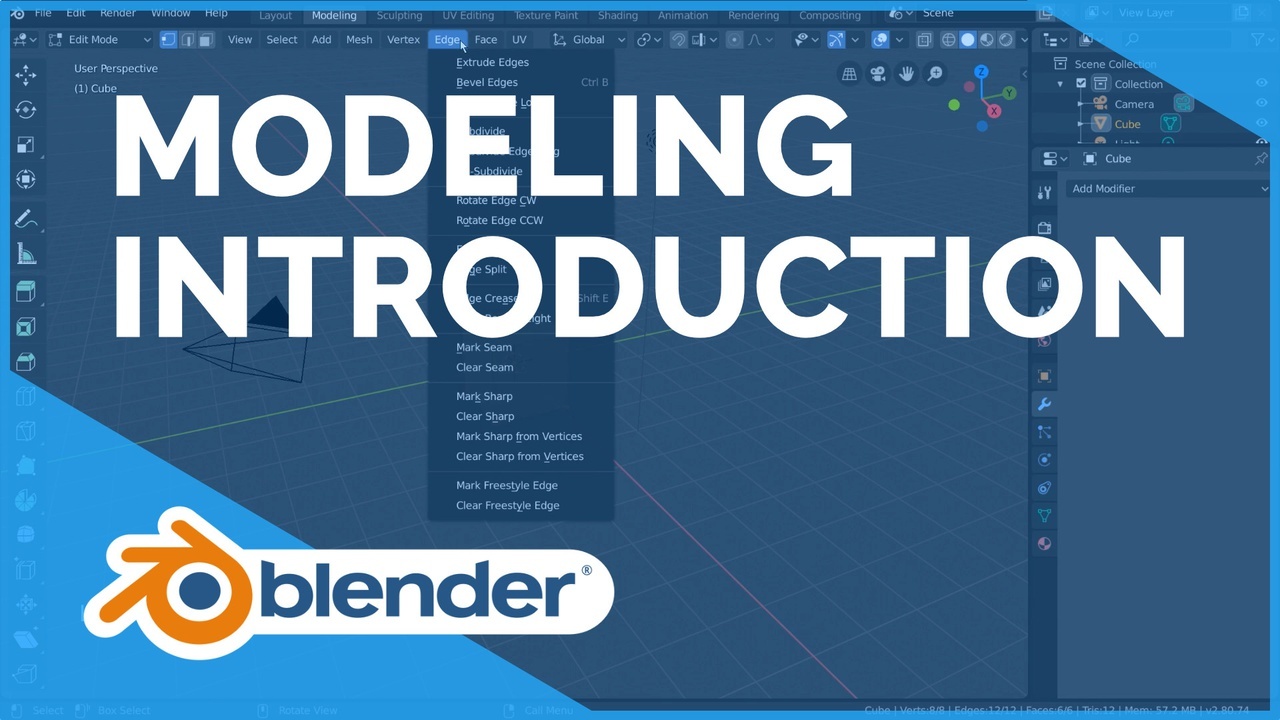 Modeling Introduction - Blender 2.8 Fundamentals - Blender Studio