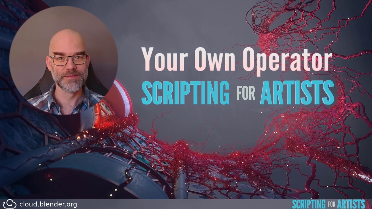 Your Own Operator - Scripting for Artists - Blender Studio