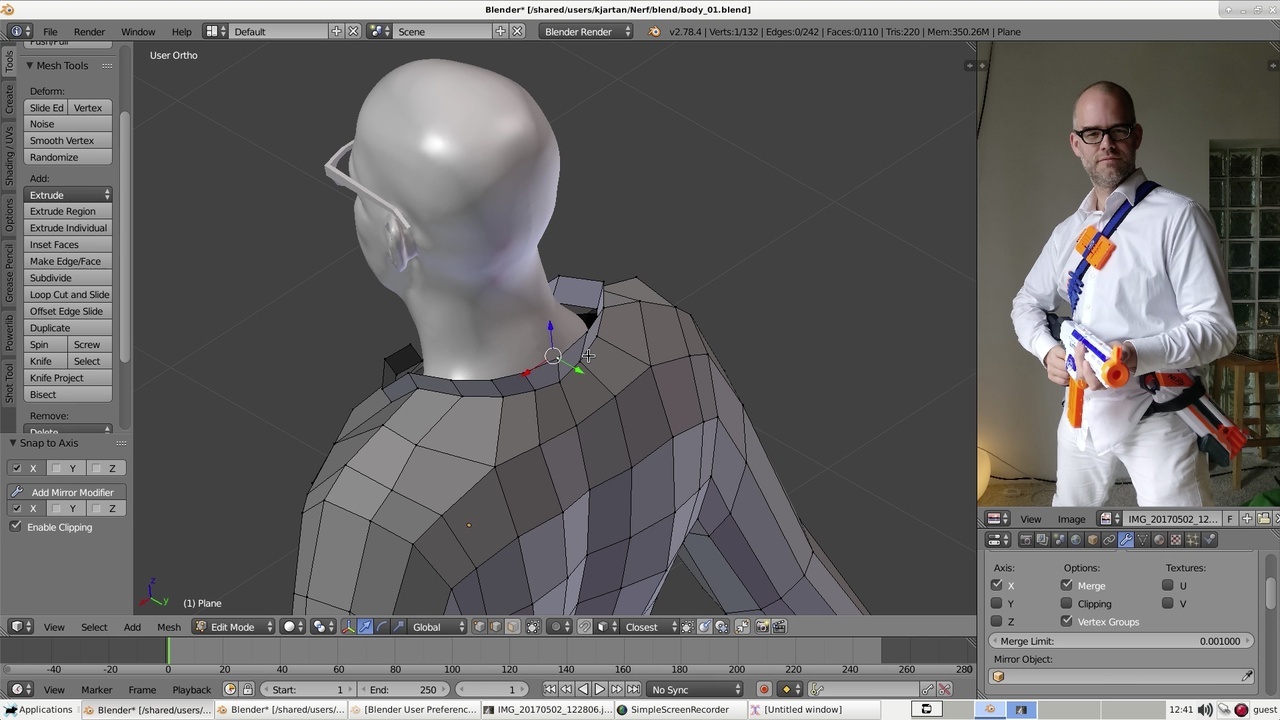 02 - Body - Part 1 - Low Poly Character Creation - Blender Studio