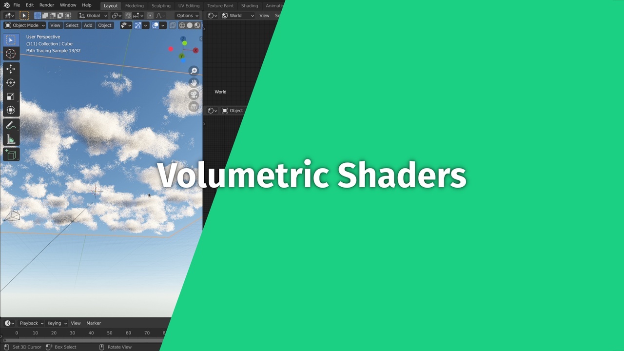 Volumetric Shaders - Procedural Shading: Fundamentals and Beyond - Blender Studio
