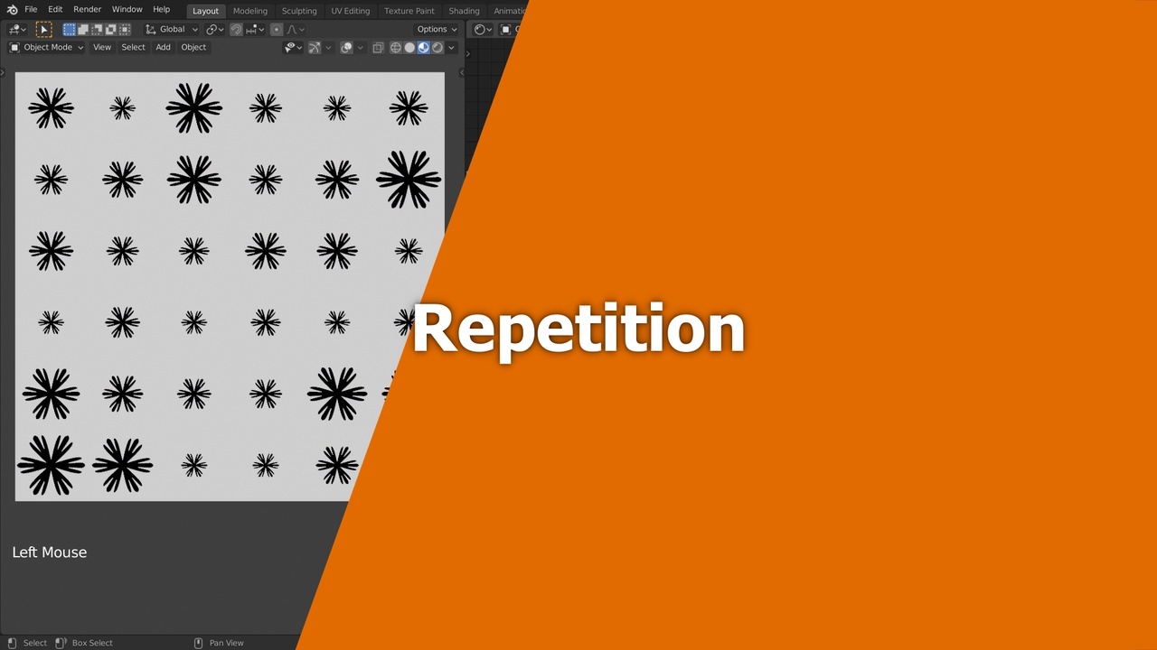 Repetition - Procedural Shading: Fundamentals and Beyond - Blender Studio