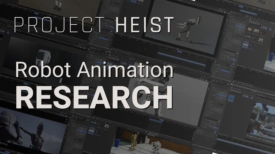 Robot Animation Research – Blog — Blender Studio